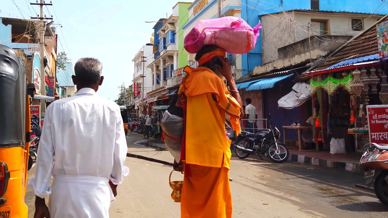 Exploring The Streets of Rameshwaram, Tamil Nadu, India 4K - YouTube