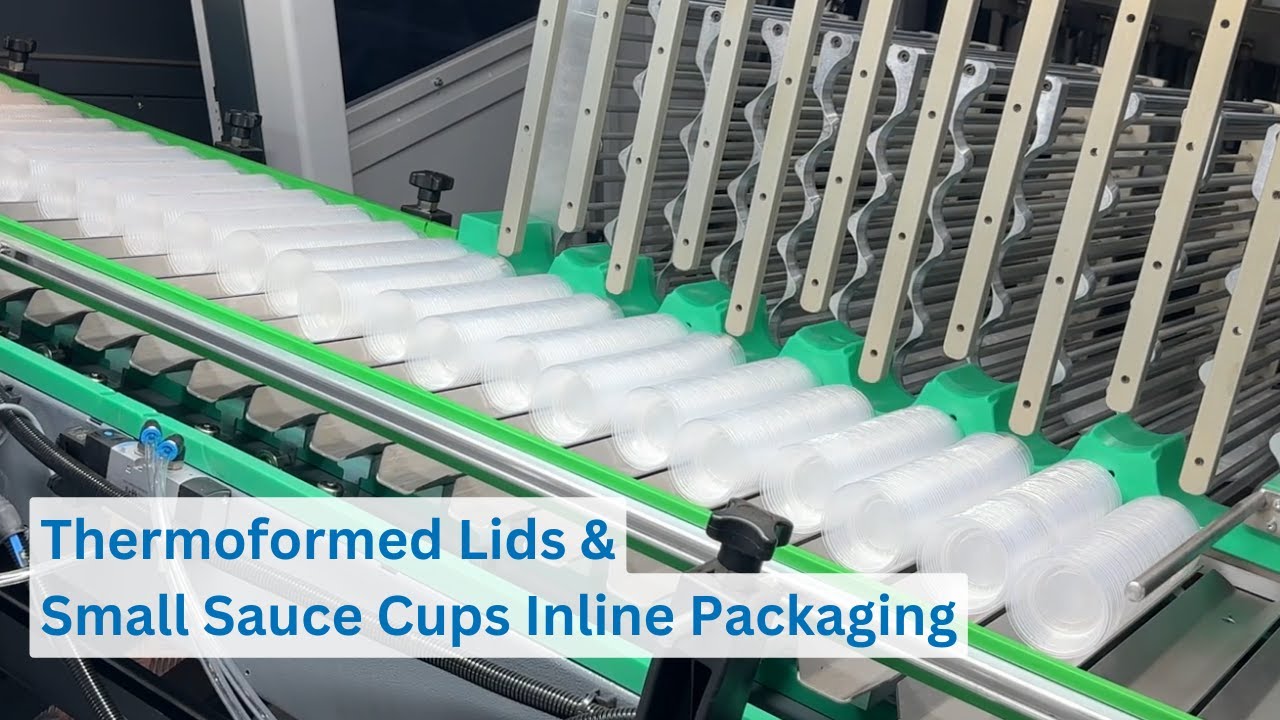 Standwrap – Inline Packaging Solution for Thermoformed Sauce Cups - YouTube