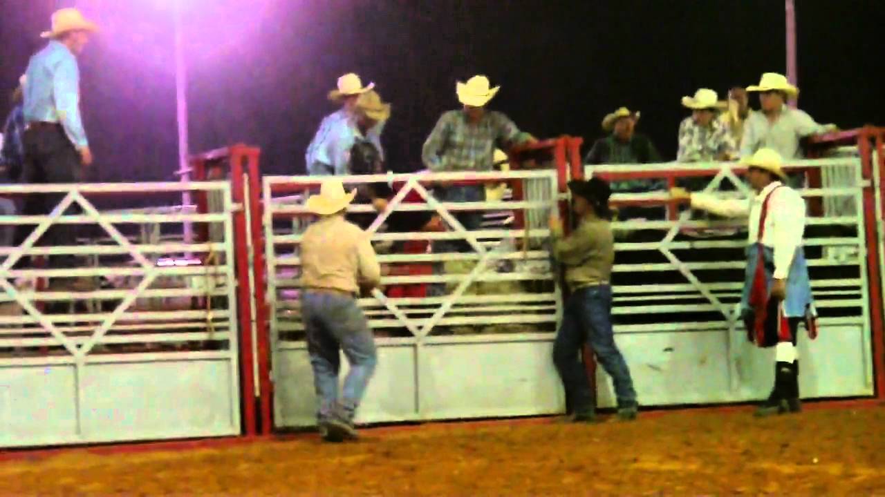 Brett Carnal's bull riding wreck - YouTube