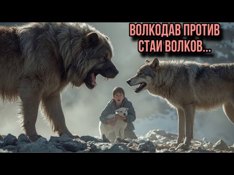 Волкодав против стаи волков: Пёс, который не знал страха! (Реальная история)