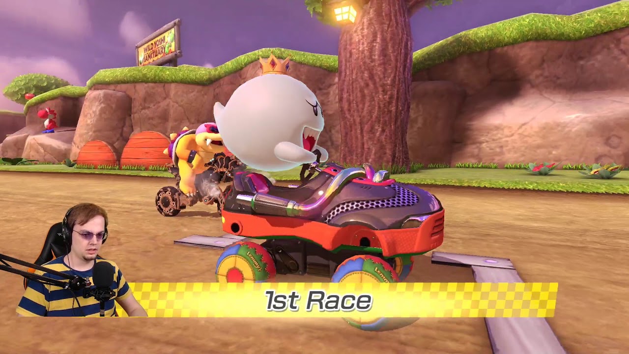 Mario Kart 8 Deluxe w/ The Derp Crew (November 22, 2019) - YouTube
