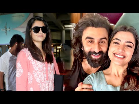 Rashmika Mandanna Back To Mumbai After Finishing Shoot Of \