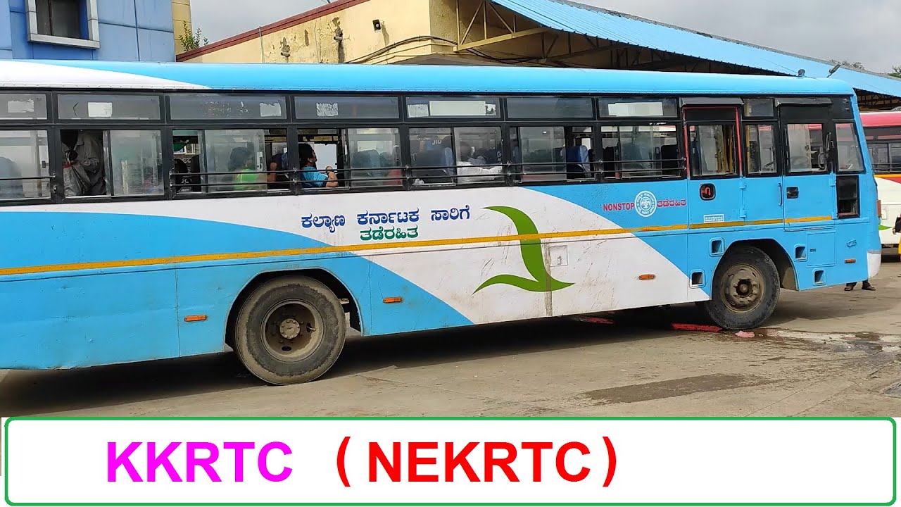 New Livery of KKRTC ( NEKRTC ) Buses - YouTube