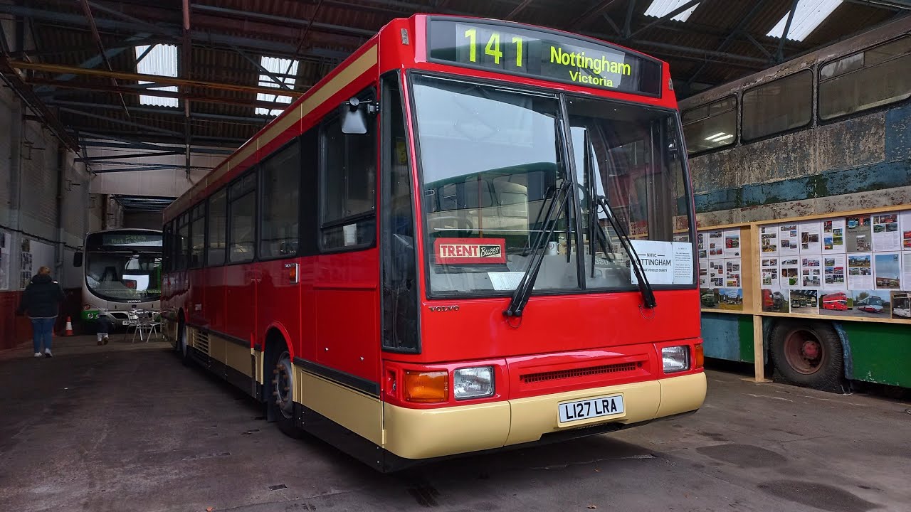 1994 Ex Barton Buses Volvo B10B (L127 LRA) Destination Blinds rolling ...