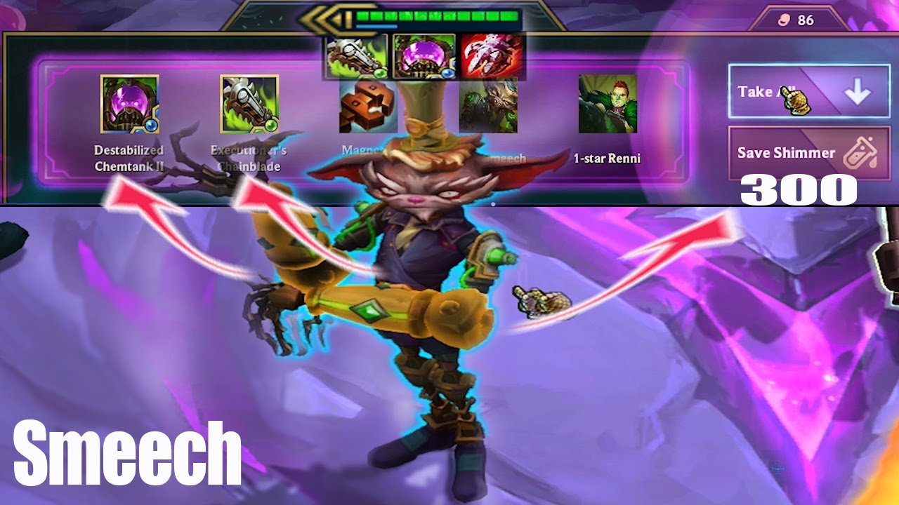 Smeech ⭐⭐⭐ Get Item From Black Market(300 Stacks) | TFT SET13 RANKED # ...