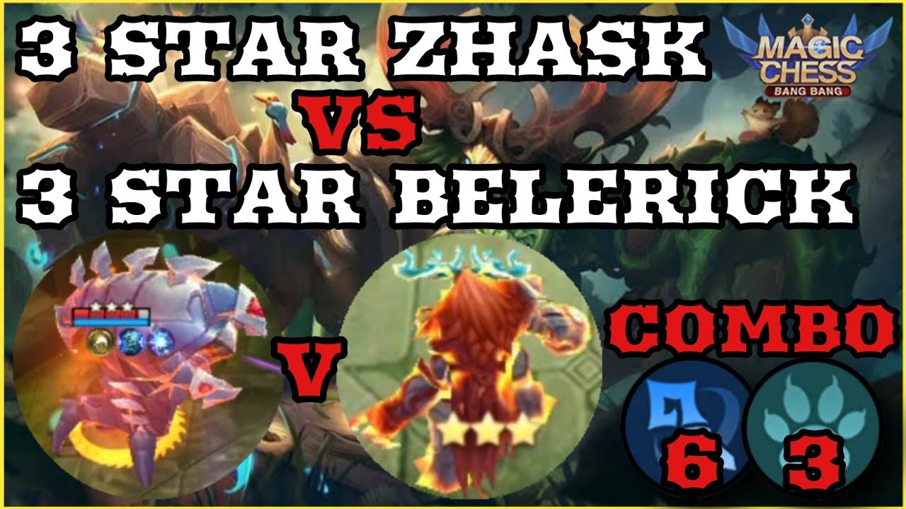 BELERICK HYPER CARRY ! COMBO 6 MAGE 3 GUARDIAN | MAGIC CHESS TIPS ...