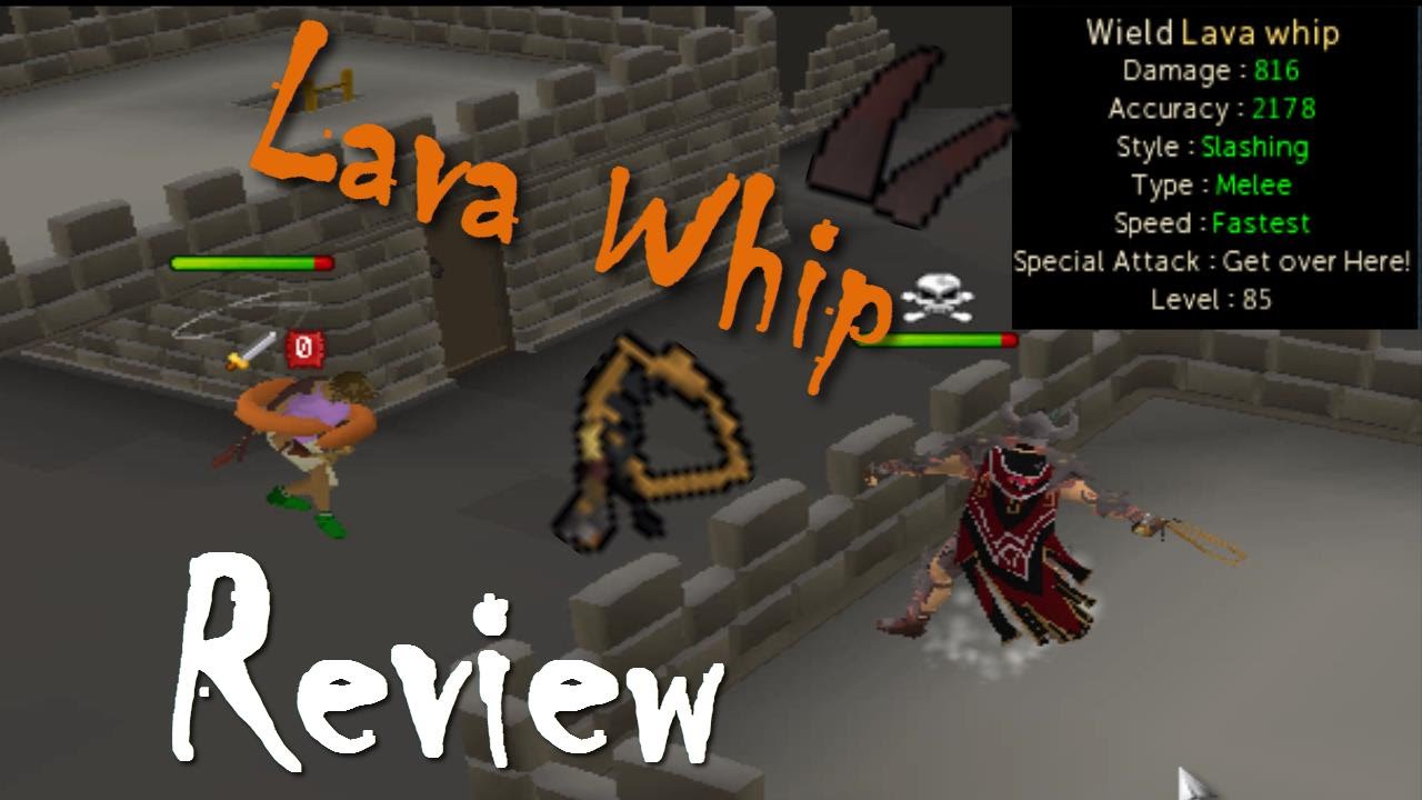 Runescape 3 Lava Whip PvP Review! - YouTube