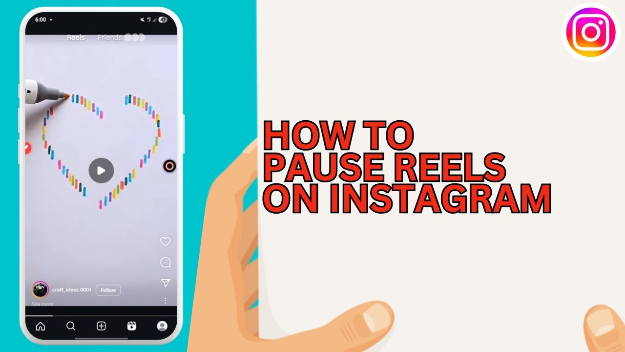 How to Pause Instagram Reels Without Holding (2025) - YouTube