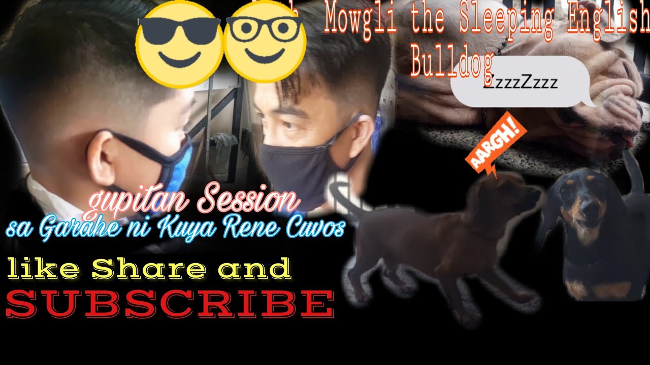 Gupitan Sa garahe nila kuya Rene Cuvos - YouTube