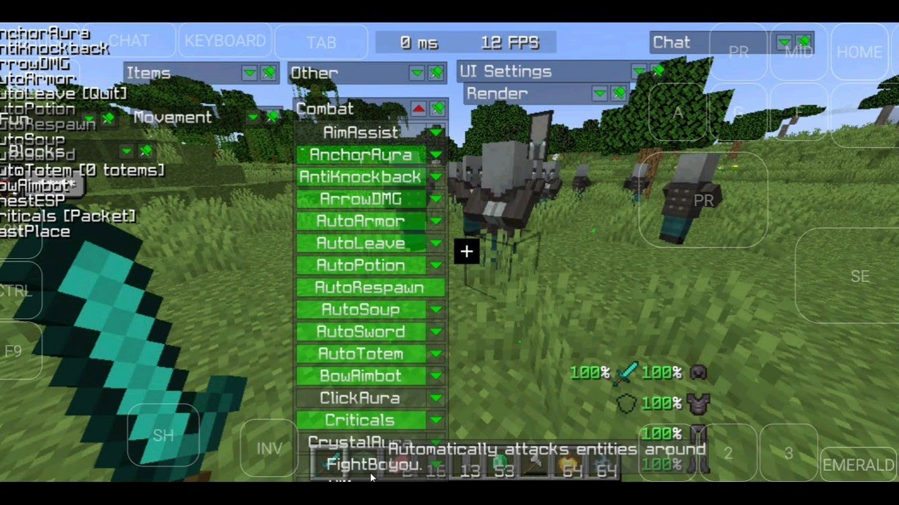 wurst client mod 1.19.2 pojavalauncher #hack #minecraft #mods # ...