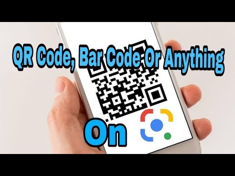 How To Scan QR Code, Bar Code Or Anything On Google Lens ?📷 - YouTube