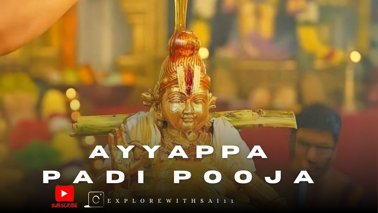 AYYAPPA MAHA PADI POOJA | MY FIRST VLOG | FULL VIDEO ...