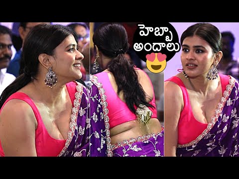 Hebah Patel Latest Stunning Looks In Saree @ Ala Ninnu Cheri Pre Release Event | News Buzz
