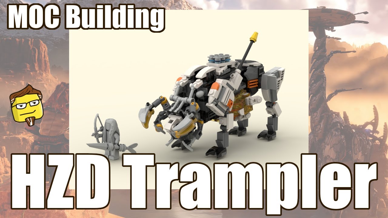 LEGO MOC Building: Horizon Zero Dawn - Trampler - YouTube