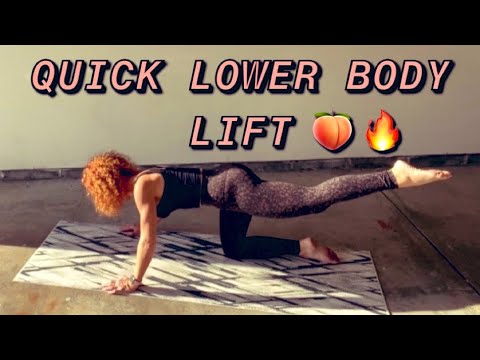 QUICK LOWER BODY LIFT🍑⬆️🔥 - YouTube