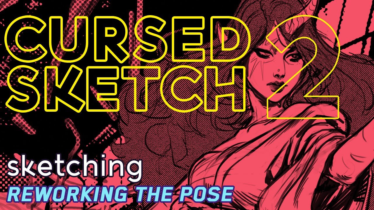 Cursed - 04 - Character Design Sketching // 1000%Speed #characterdesign ...