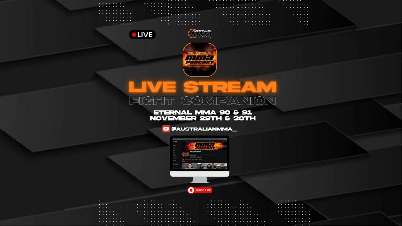Eternal MMA 90 LIVE Stream with Australian MMA - YouTube