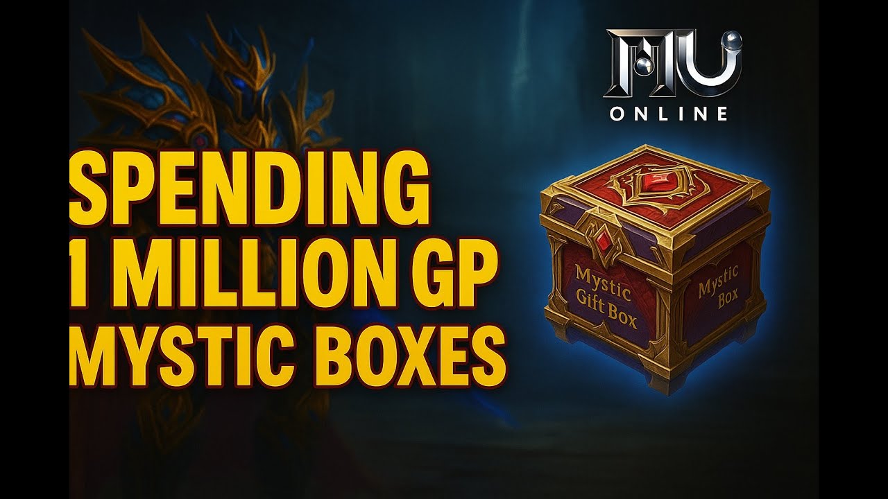 Mystic Boxes Event - 1Million GP - Global Mu Online - YouTube