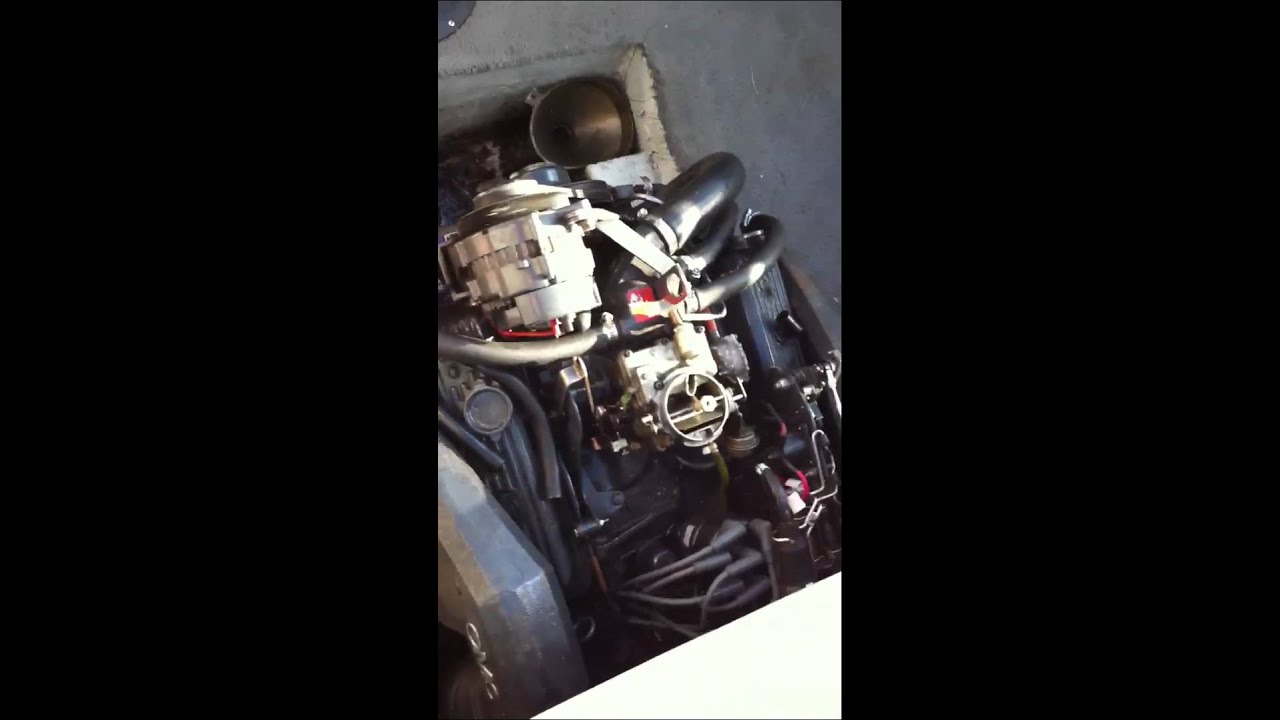 Omc cobra 4.3l V6 - YouTube