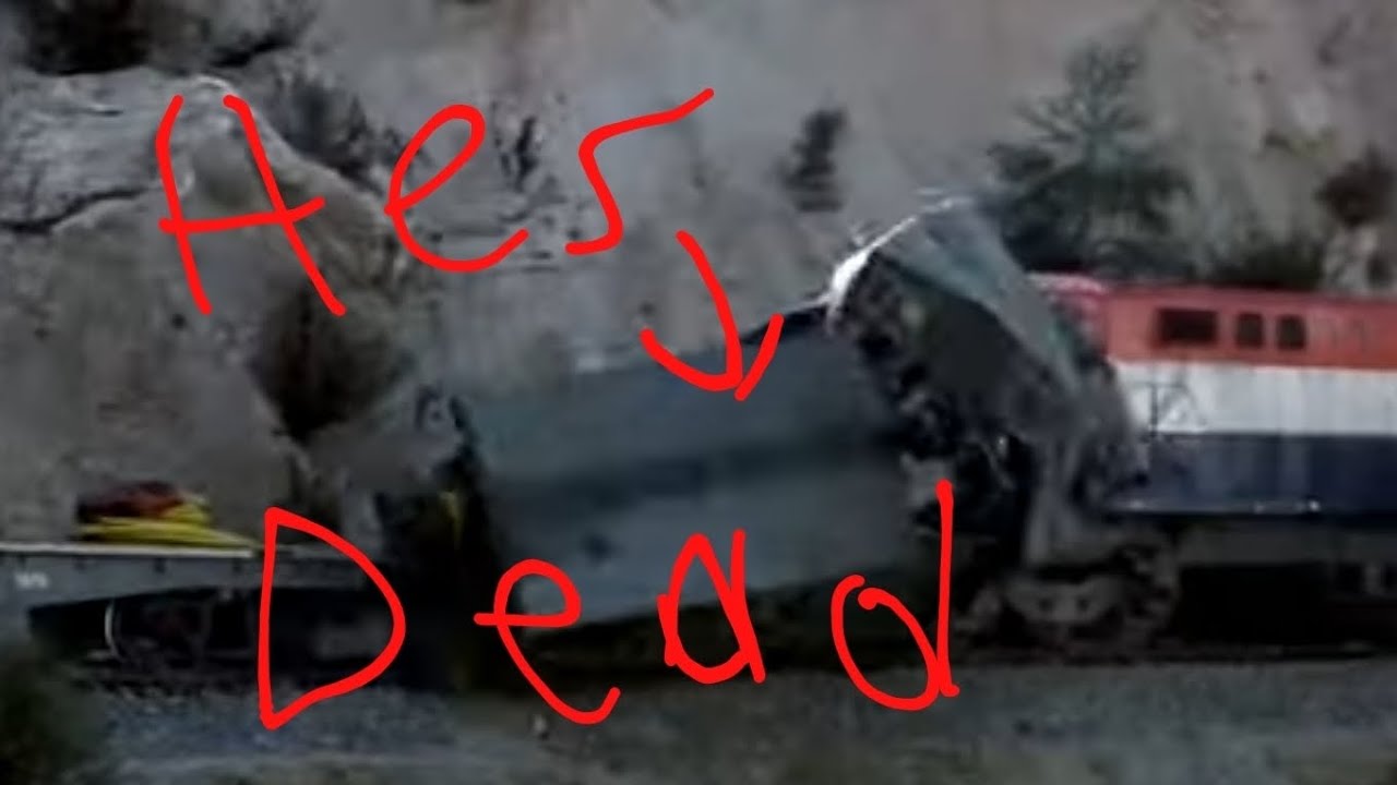 Atomic Train Caboose Crash - YouTube