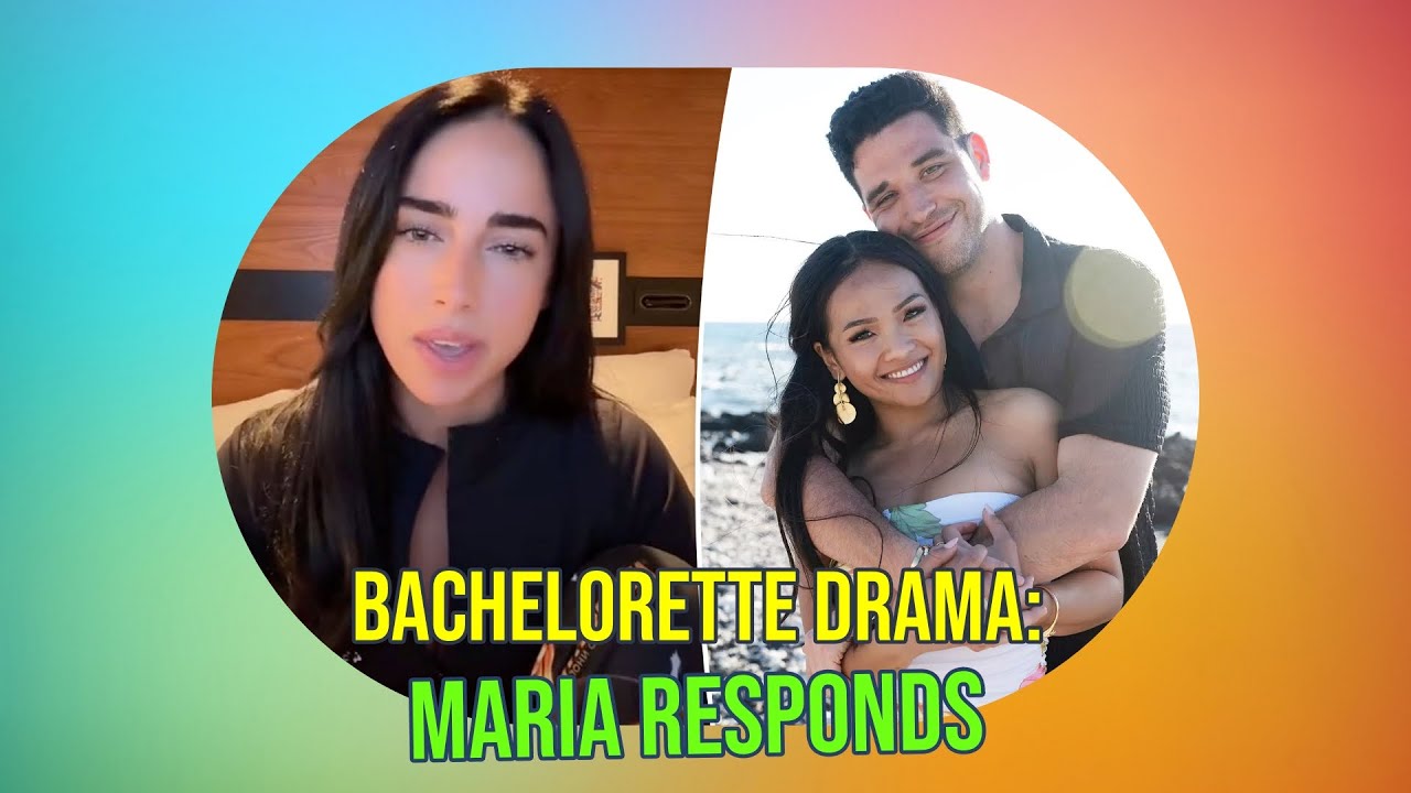 Bachelorette Drama: Maria Georgas Responds to Jenn Tran's Heartbreaking ...