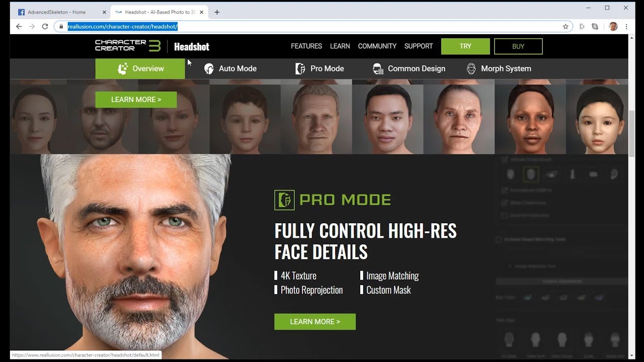 HeadShot, Mocap & Aero - YouTube