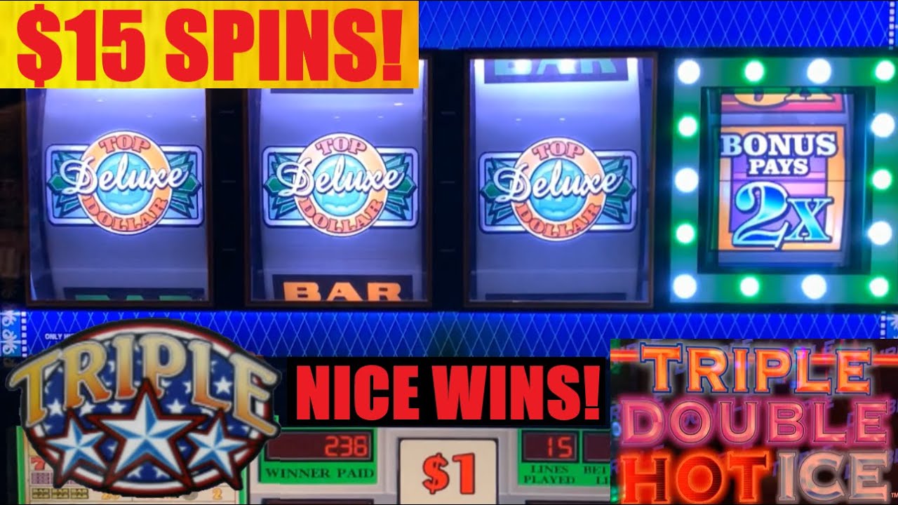 I had a blast & got some big wins playing $15 SPINS on this Top Dollar ...