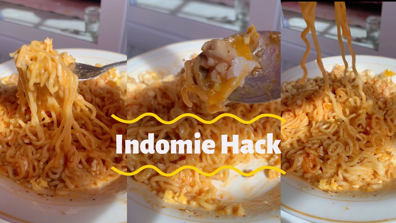 Mie Hack Indomie #trending - YouTube