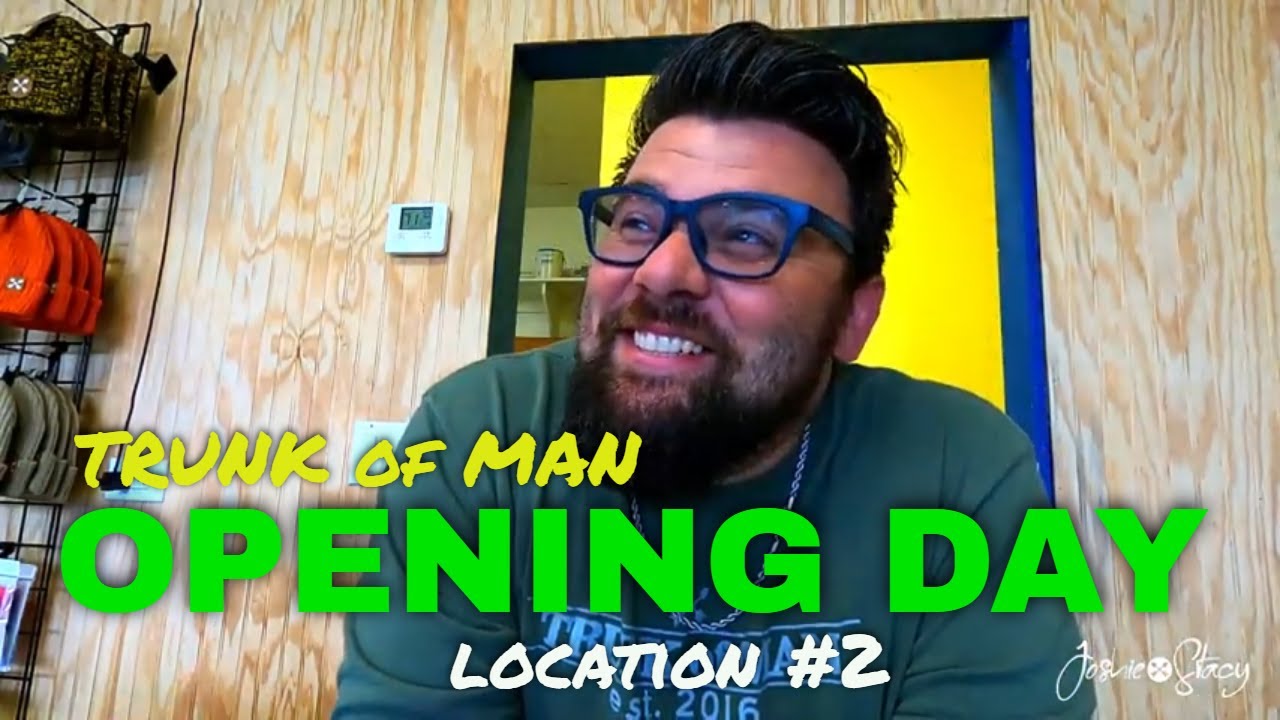 TRUNK of MAN Opening Day - Special Guest - YouTube