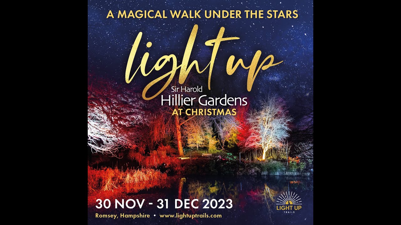 Light Up Sir Harold Hillier Gardens at Christmas, Romsey, Hampshire ...