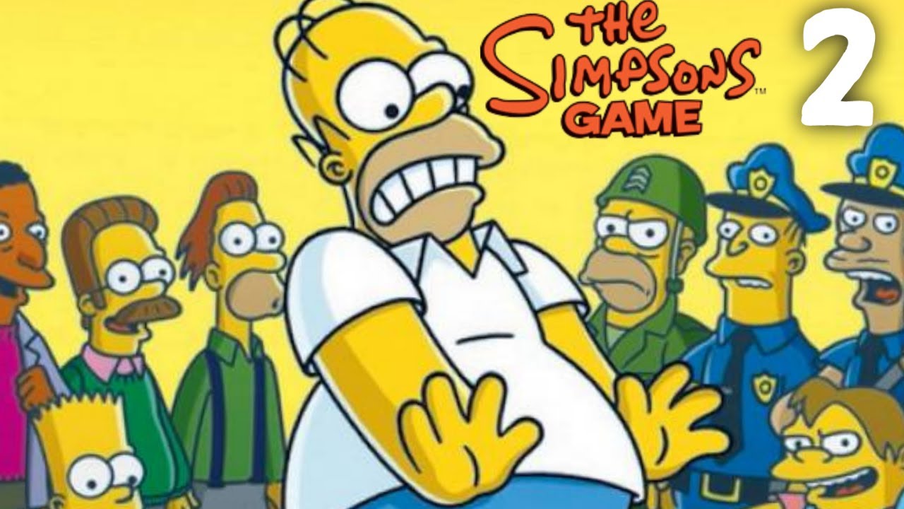 2: HOMERO VS LAS REFERENCIAS Jugando Los Simpsons EL VIDEOJUEGOS EN ...