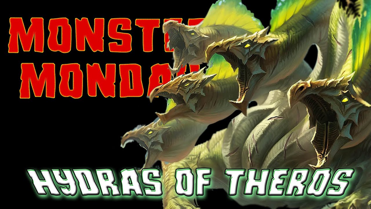 Monster Monday: Hydras of Theros - D&D, Dungeons & Dragons monsters ...