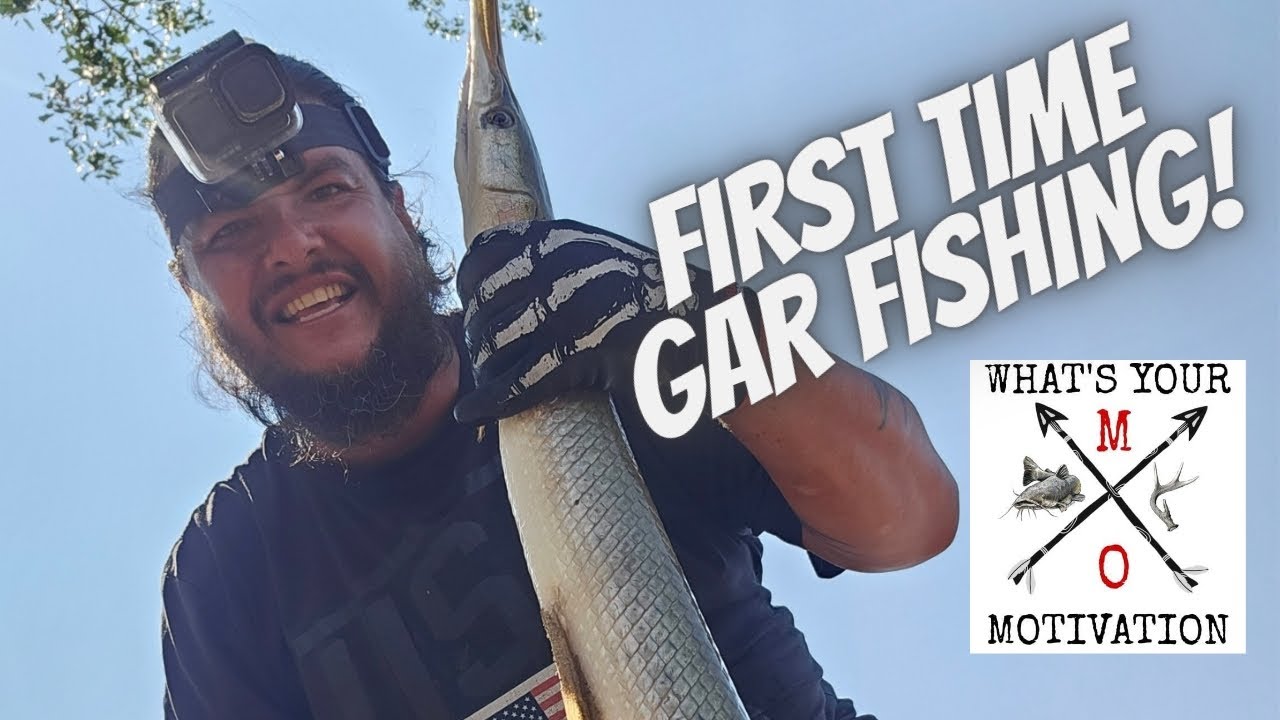 Gar Fishing The Missouri River - YouTube