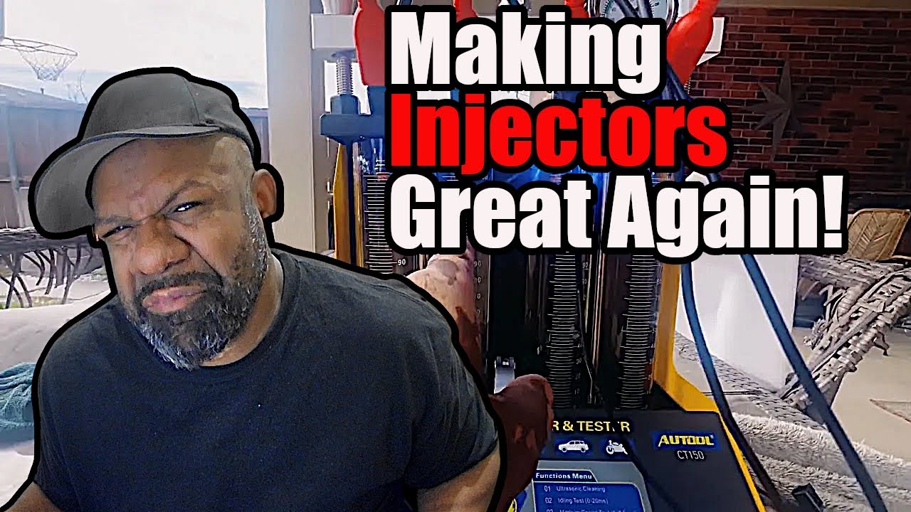 Testing the Autool CT150 Injector Cleaner with Pre-Cleaned Decapped LS ...