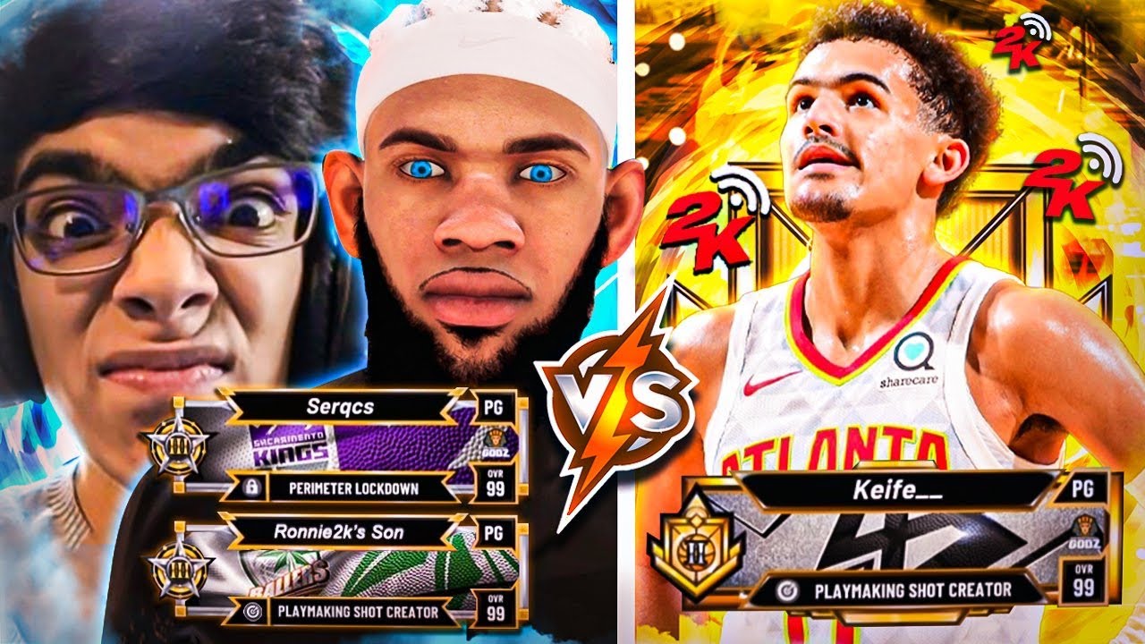 I TEAMED UP WITH RONNIE 2K SON (n3on) AND WE WAGERED TRAE YOUNG (Keife ...