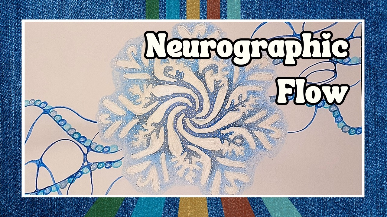 Snowflake & Flow - Relaxing Neurographic Art for Winter | Relax ...