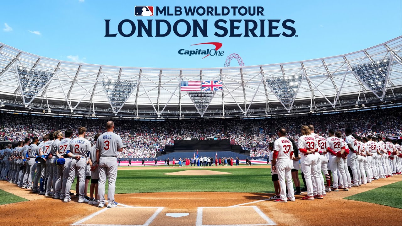 Major League Baseball RETURNS TO LONDON | MLB World Tour LONDON SERIES ...
