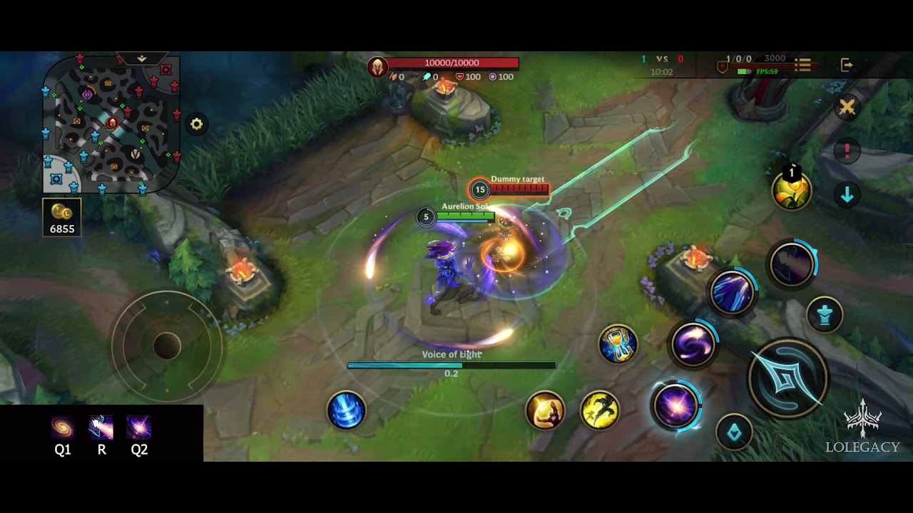 WILD RIFT - Aurelion Sol Chain CC Combo - YouTube