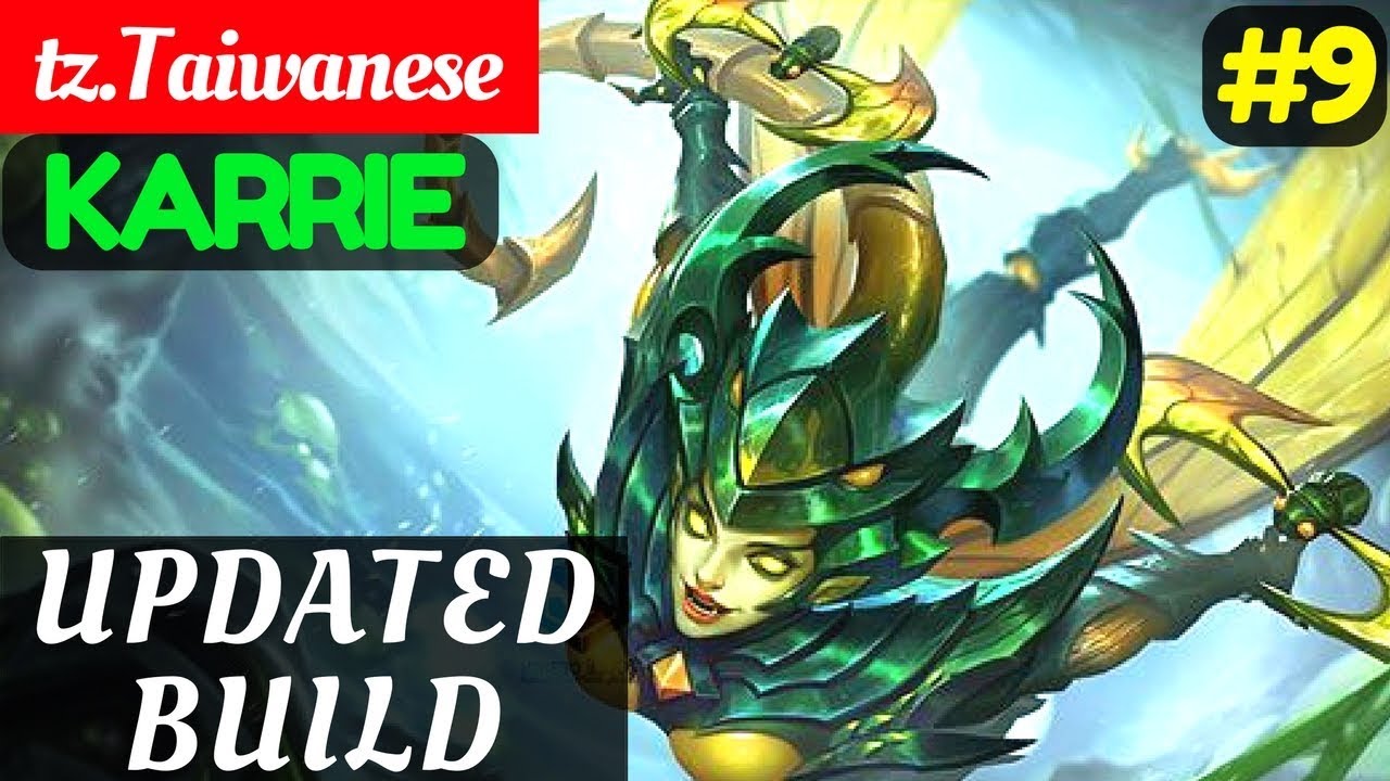 Updated Build [Rank 2 Karrie] | tz.Taiwanese Karrie Gameplay and Build ...