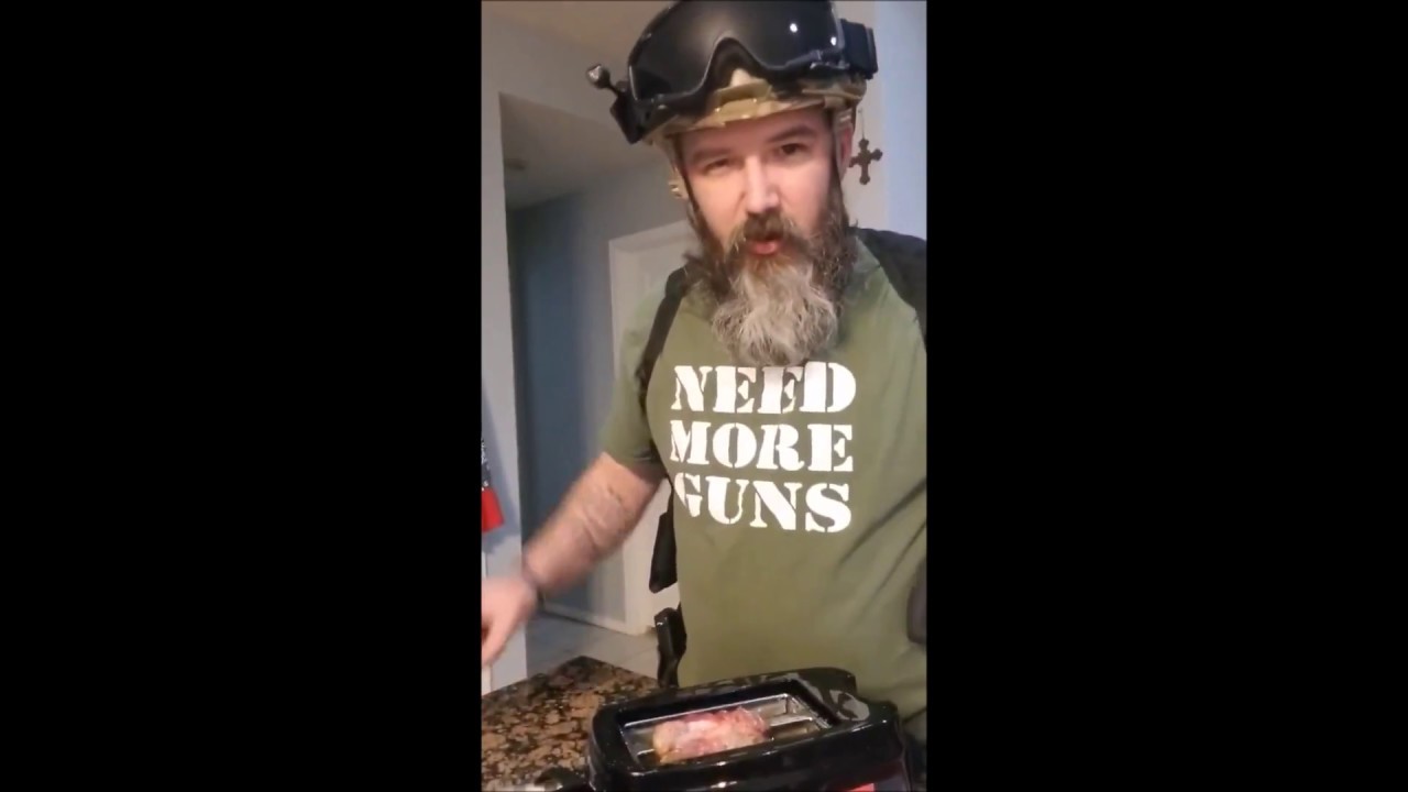 Cooking With Guns For Dummies - Tactical Toaster - YouTube