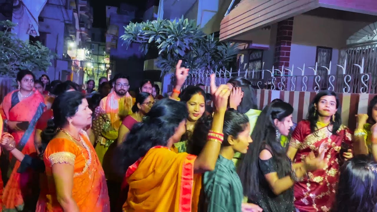 MATKOR PUJA | DANCE VIDEO | FAMILY MASTI | thearsvlogs | BIHAR TRIP ...