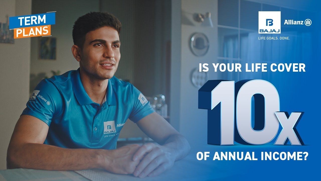 Do you have 10x Life Cover? | Bajaj Allianz Life Term Plans - YouTube