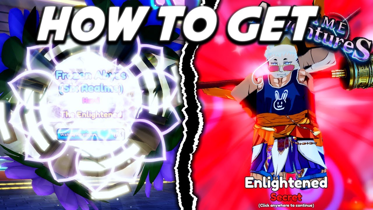 How To Get New Limited Secret Enlightened In Anime Adventures Christmas ...