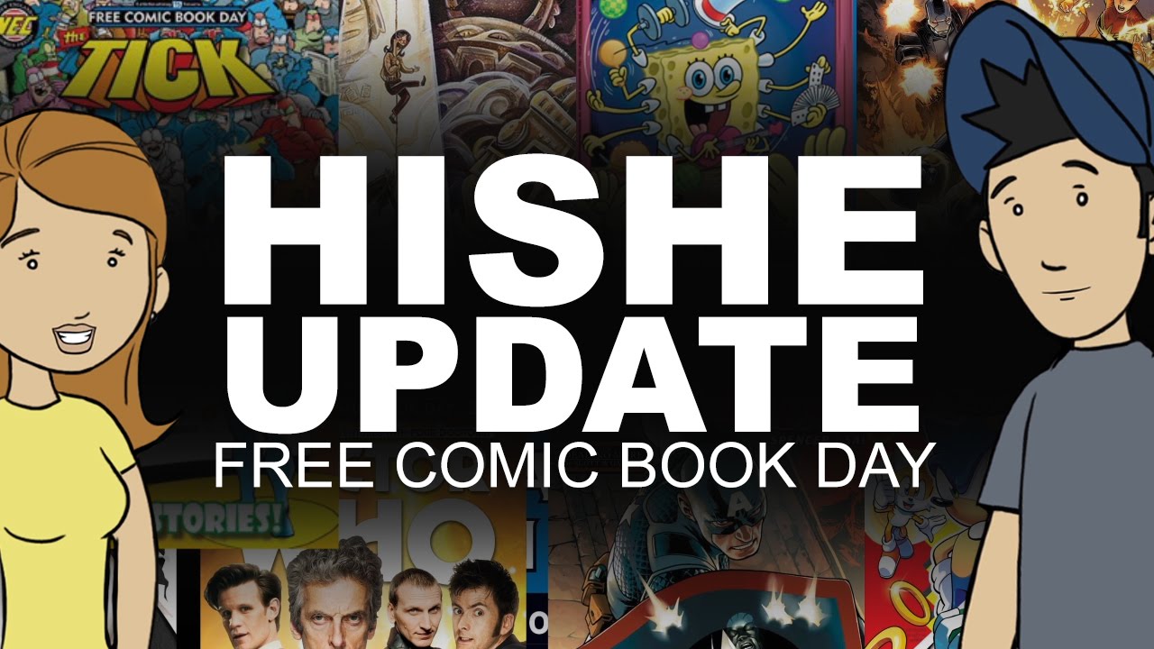 HISHE UPDATE - Free Comic Book Day - YouTube