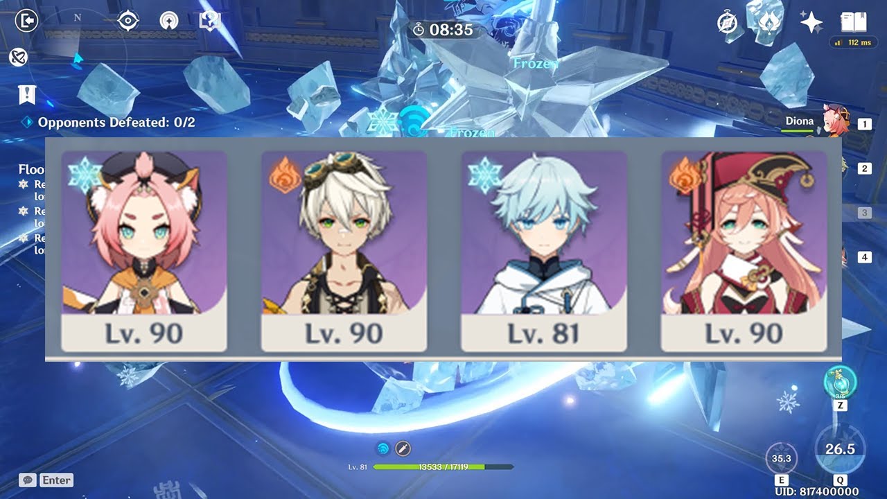 1.5 abyss floor 11 abyss herald control - no ganyu no zhongli - genshin ...