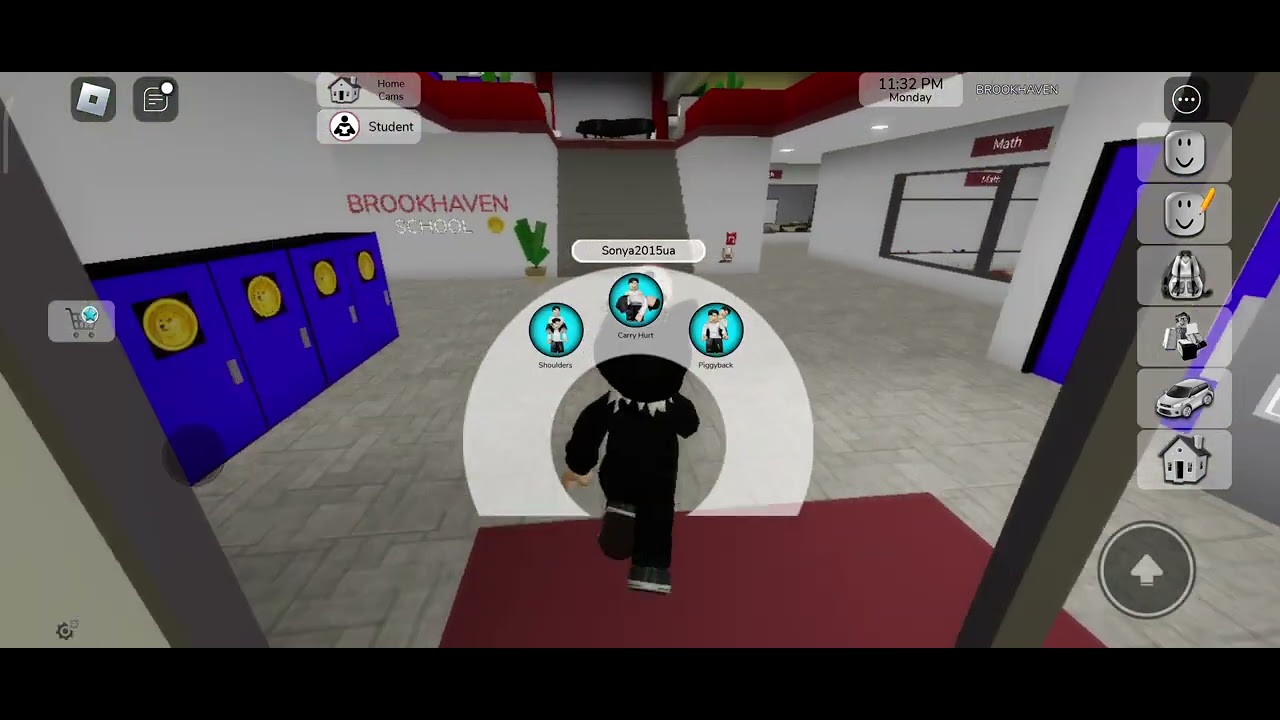 Roblox: Brookhaven RP 🏡 I'm trying to study at school, but students are ...