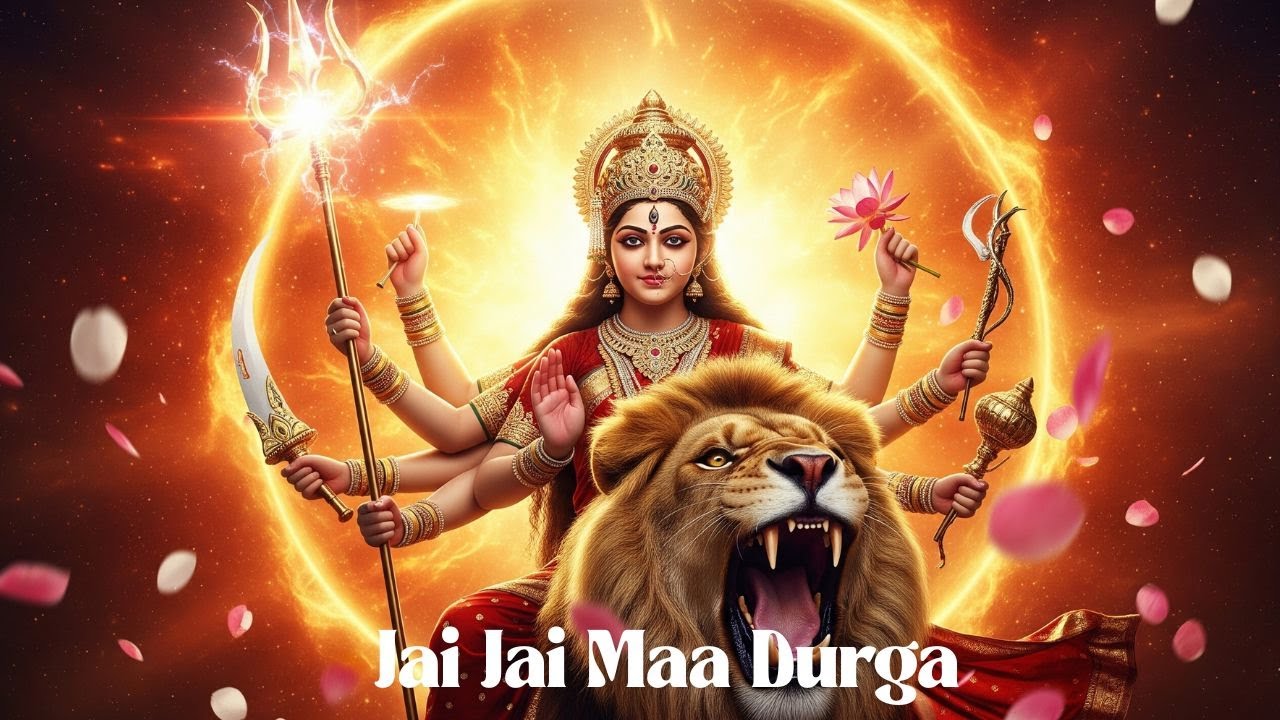 Jai Jai Maa Durga | Powerful Hindi Devotional Song with Sanskrit ...