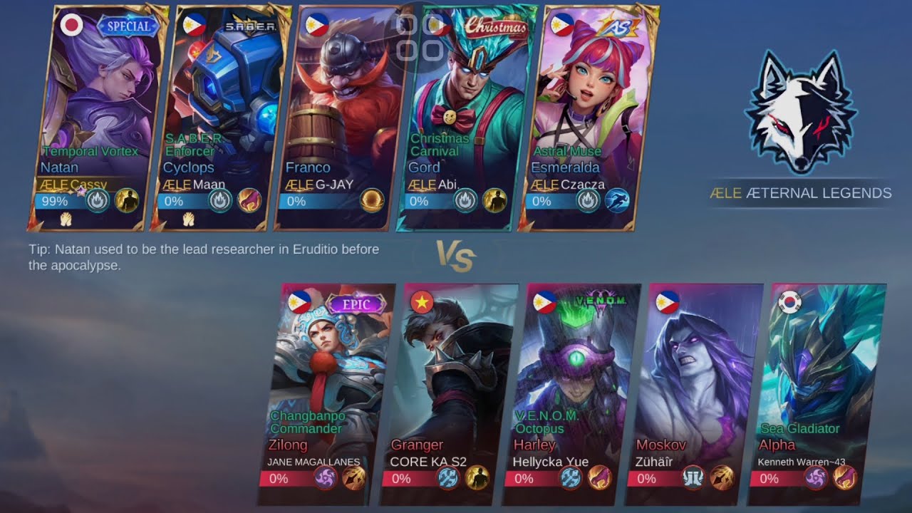 Practicing with new ML players with Nathan ~ Mobile Legends: Bang Bang ...