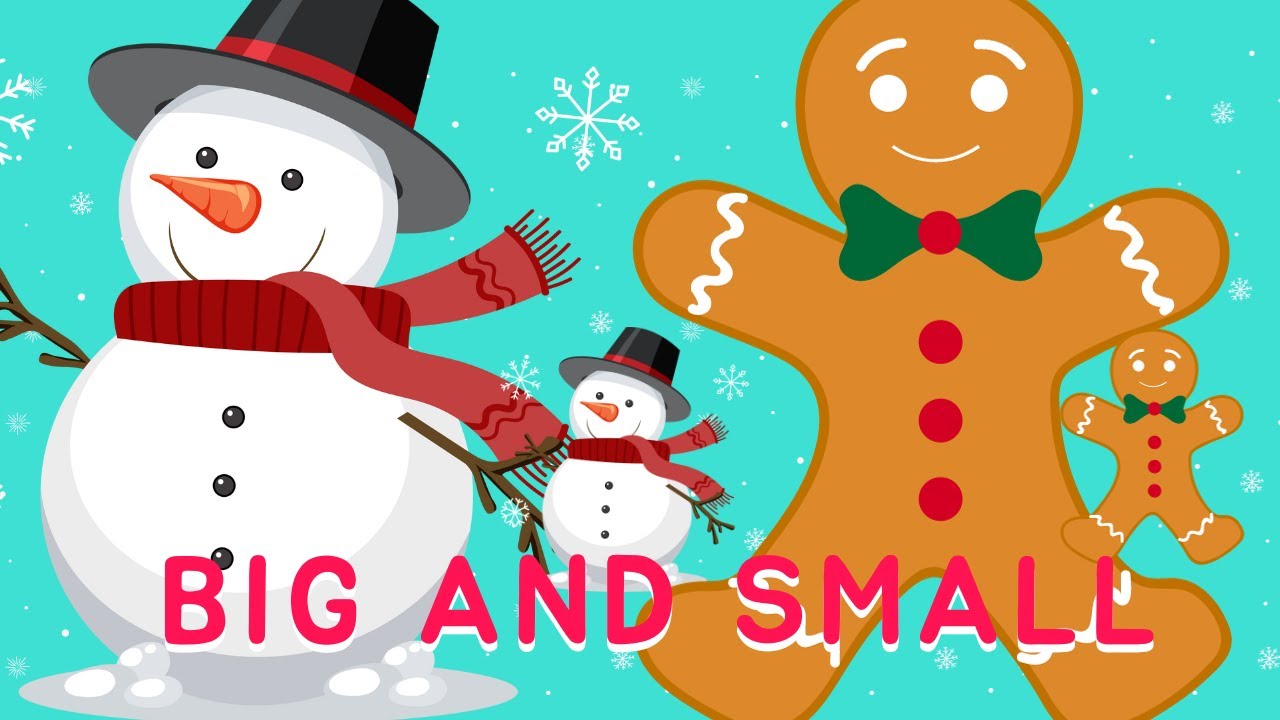 Big and Small| Christmas Theme| Preschool| Kindergarten| Toddler ...