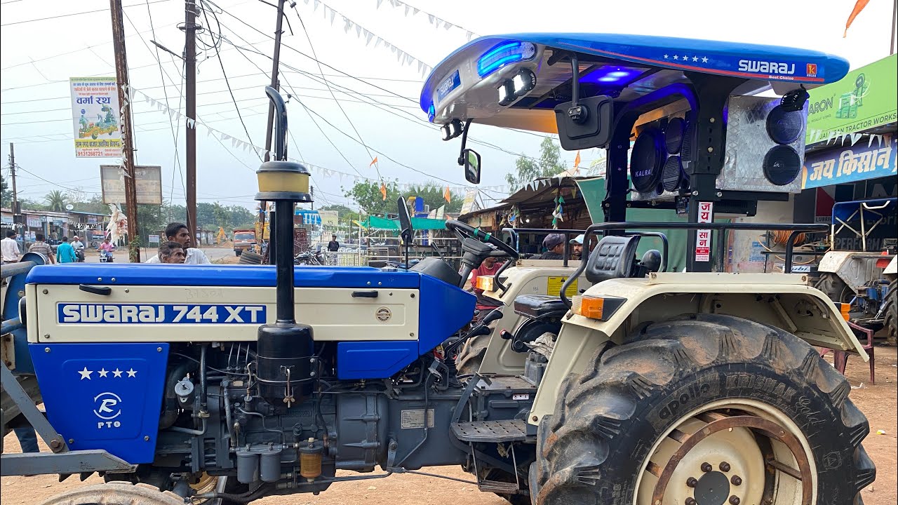 Jai Kishan Tractor , CG all tractors modified bumper - YouTube